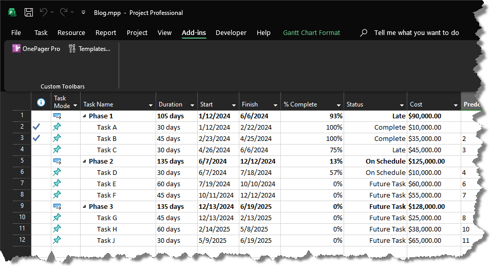 What’s new in OnePager 7.2: Statistical Columns | OnePager Blog