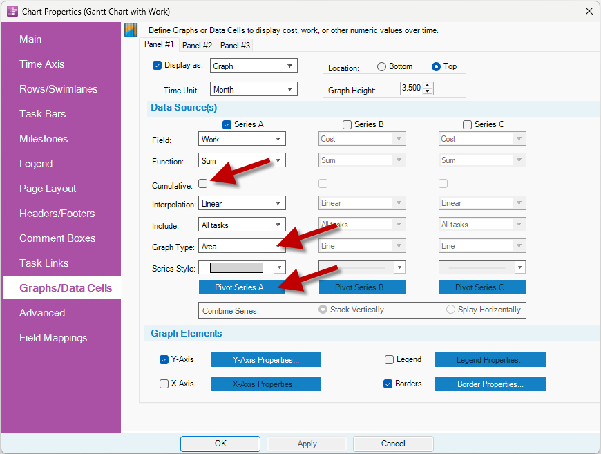 Gantt Chart with Cost from Microsoft Project | OnePager