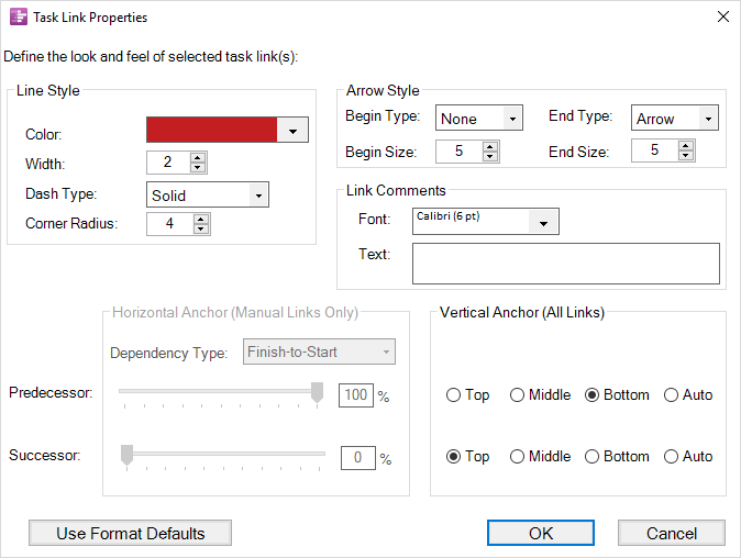 Link Formatting