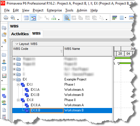 WBS with Summary Activities in Primavera P6 | OnePager