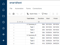 Smartsheet Tips | OnePager